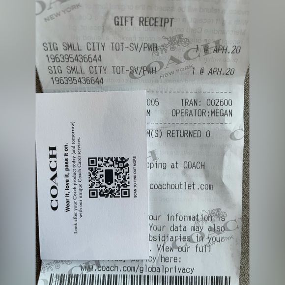 Coach | Bags | Nwtcoach Small City Tote Bag In Signature Canvas Coach ...